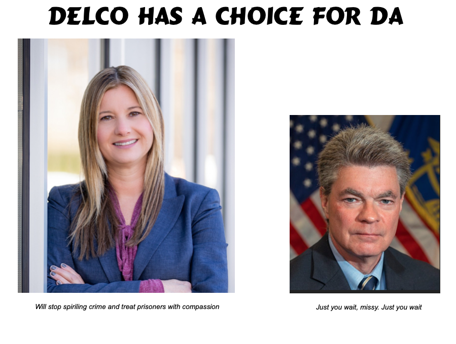 Delco Has A Choice For DA - BillLawrenceOnline