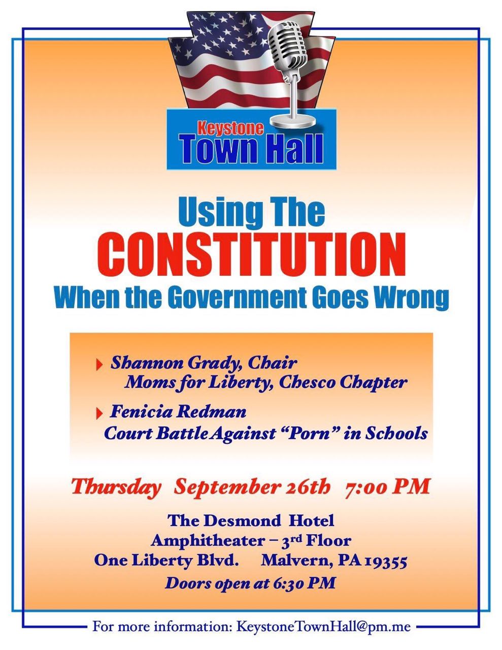 Fixing Government Gone Wrong Is Keystone Topic - BillLawrenceOnline